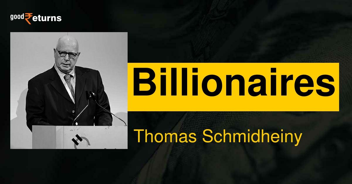 Thomas Schmidheiny: Thomas Schmidheiny Net Worth, Biography, Age ...