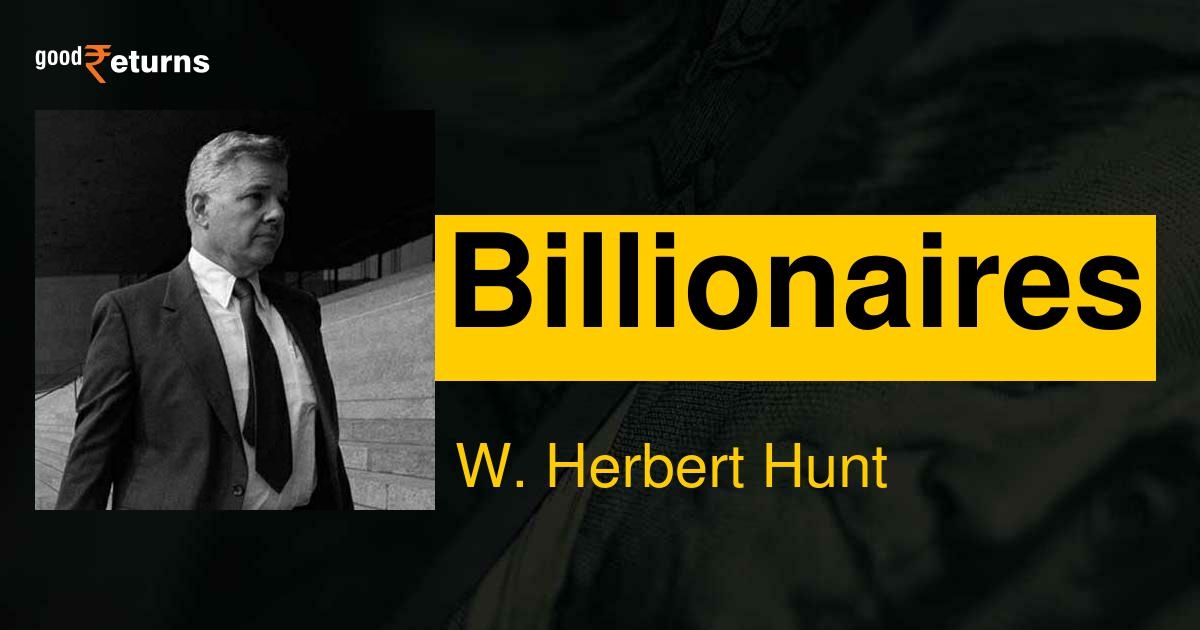 W. Herbert Hunt: W. Herbert Hunt Net Worth, Biography, Age, Spouse ...