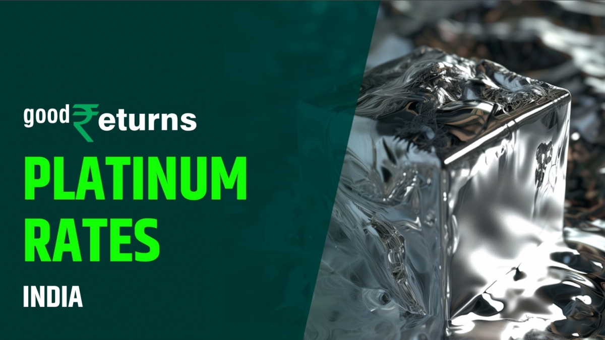 Platinum Price in India, Platinum Rate Today (10th November 2024 ...