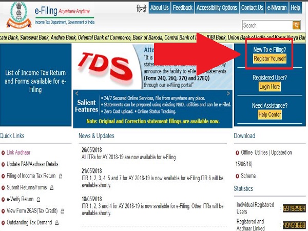 How to Register For Income Tax E-Filing? - Goodreturns