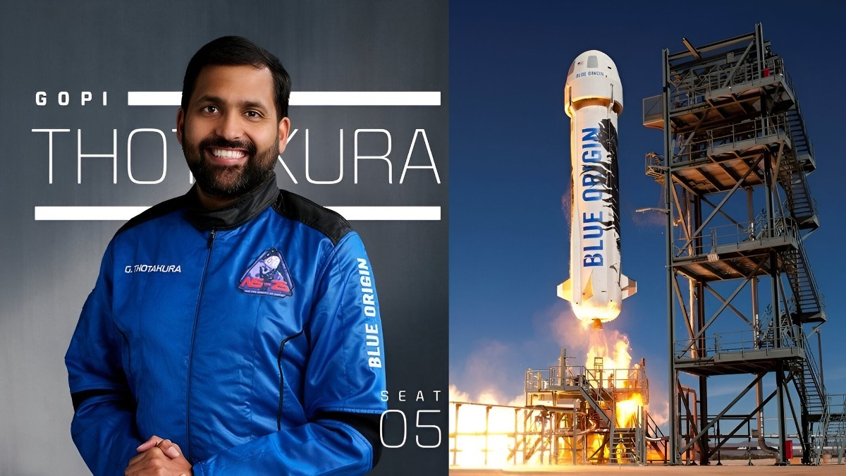 Gopi Thotakura Becomes First Indian Tourist In Space As Part Of Blue ...