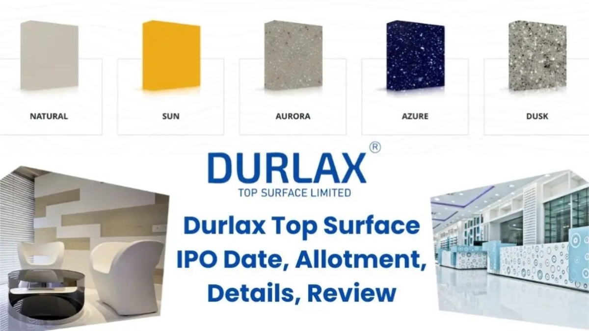 Durlax Top Surface IPO: SME Public Issue To Open Tomorrow; GMP Hints ...