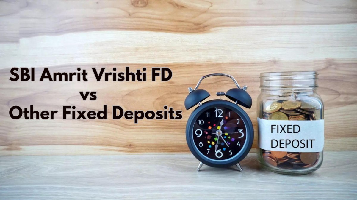 India's Largest PSU Lender SBI Launches Amrit Vrishti FD With Interest ...